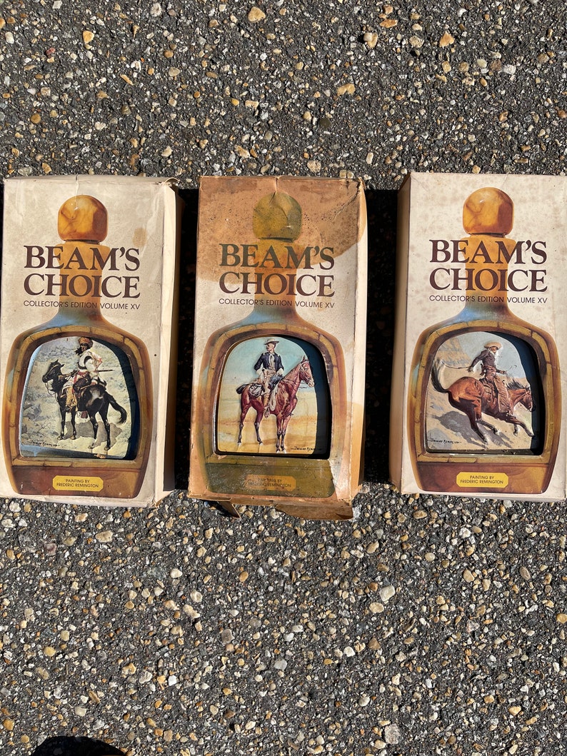 Vintage Jim Beam Decanters - Etsy