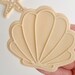 Clam Shell Raised Cookie Stamp/fondant Debosser & Cutter - Etsy