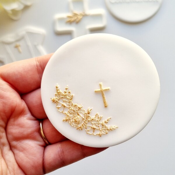 Fondant Cross - Etsy