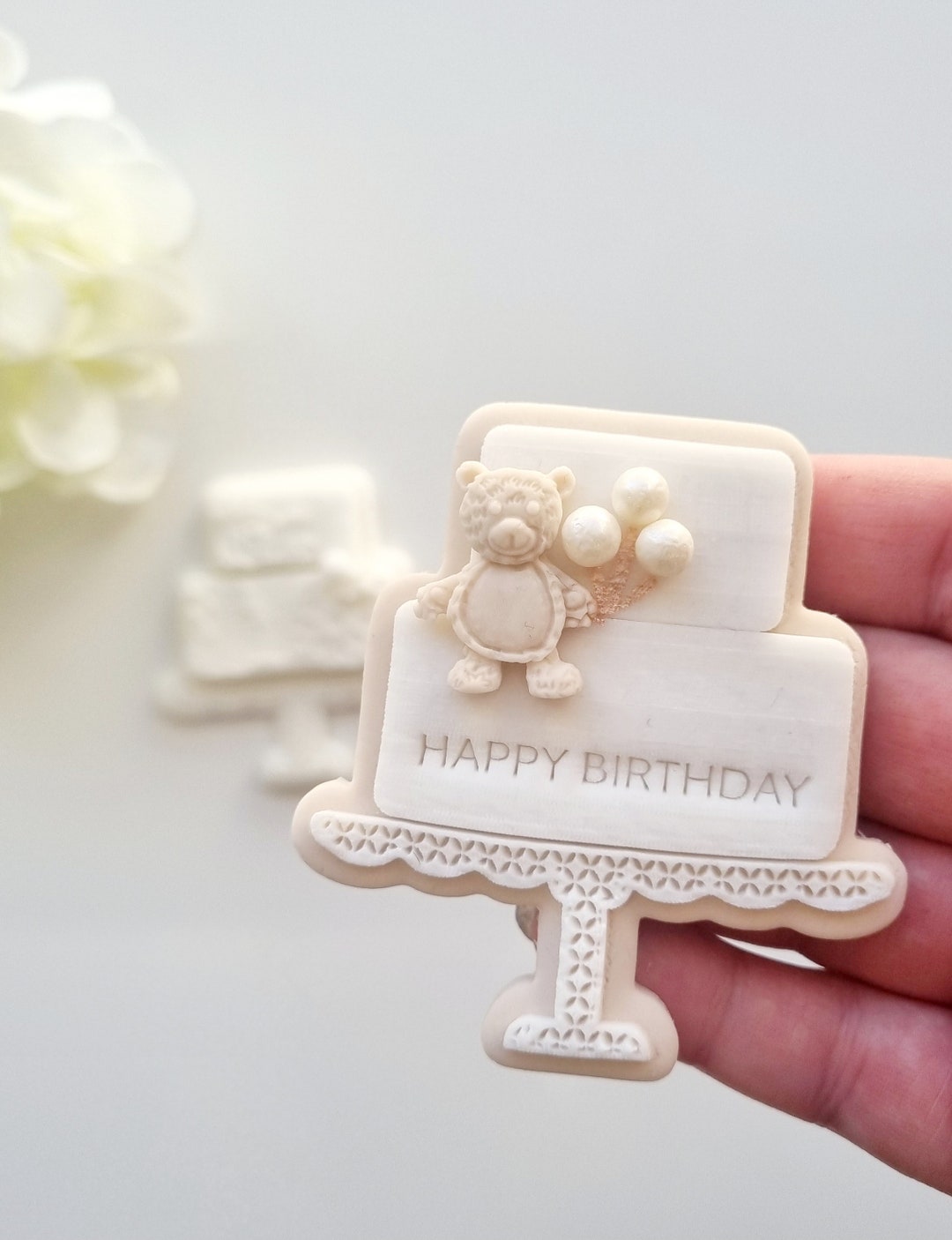 Tiered Cake Raised Cookie Stamp/fondant Debosser & Cutter - Etsy