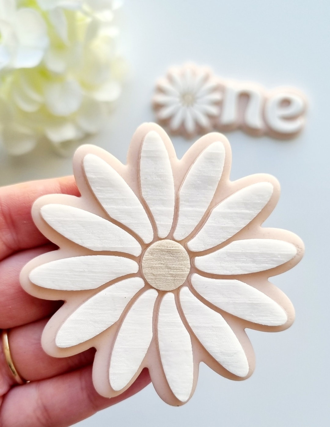 Daisy Flower Raised Cookie Stamp/fondant Debosser & Cutter - Etsy
