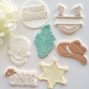 Cowboy Hat One Raised Cookie Stamp/fondant Debosser & Cutter - Etsy