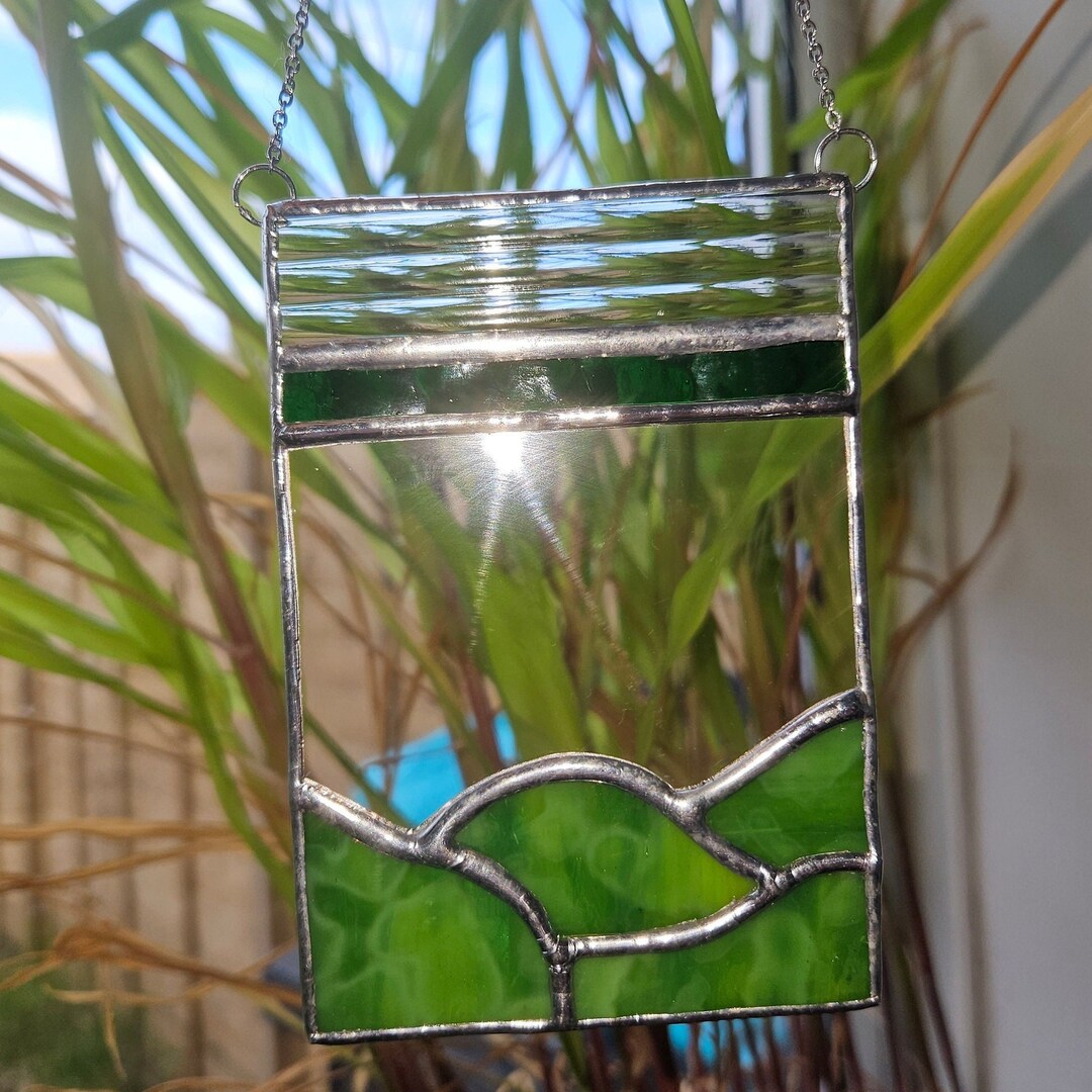 Stained Glass Weed Baggy Suncatcher - Etsy