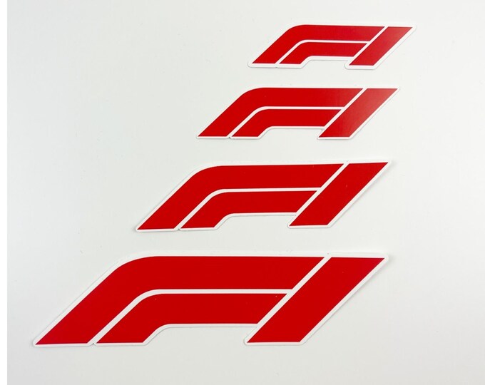 Formula 1 Sticker Pack - Etsy
