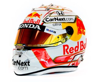 2023 Max Verstappen Formula 1 Helmet Sticker Oracle Red Bull Racing - Etsy