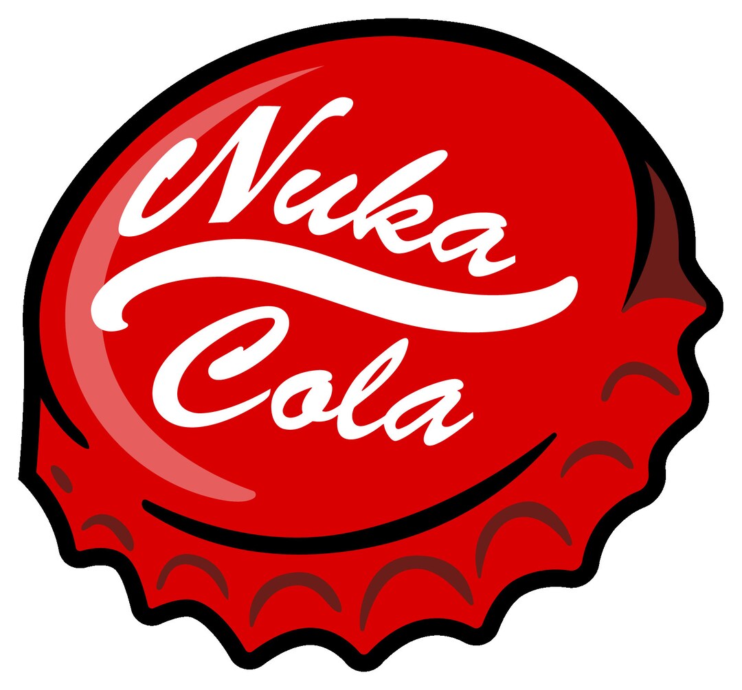 Vinyl Decal Sticker Nuka Cola Fall-out, Rock This Sticker on Your Water ...