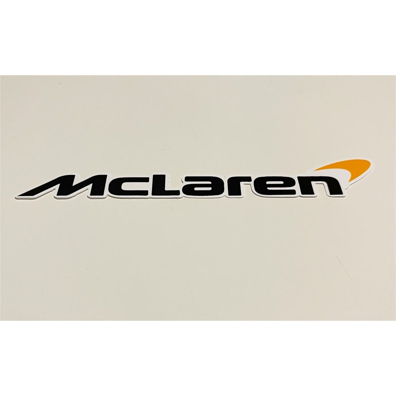 Mclaren Vinyl Decal Die Cut Stickers - Etsy