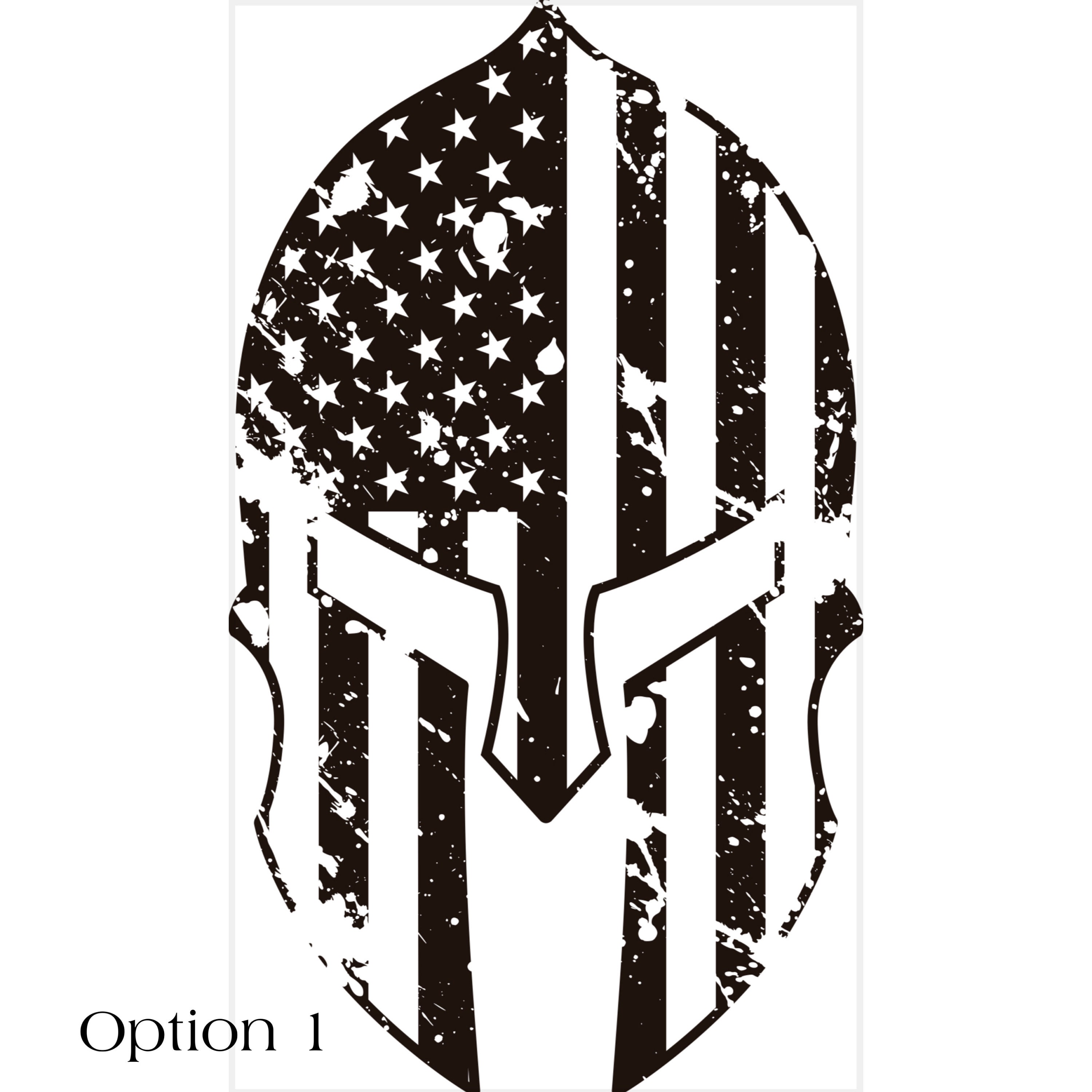 Spartan Helmet Pack American Flag Vinyl Decal Sticker | atelier-yuwa ...