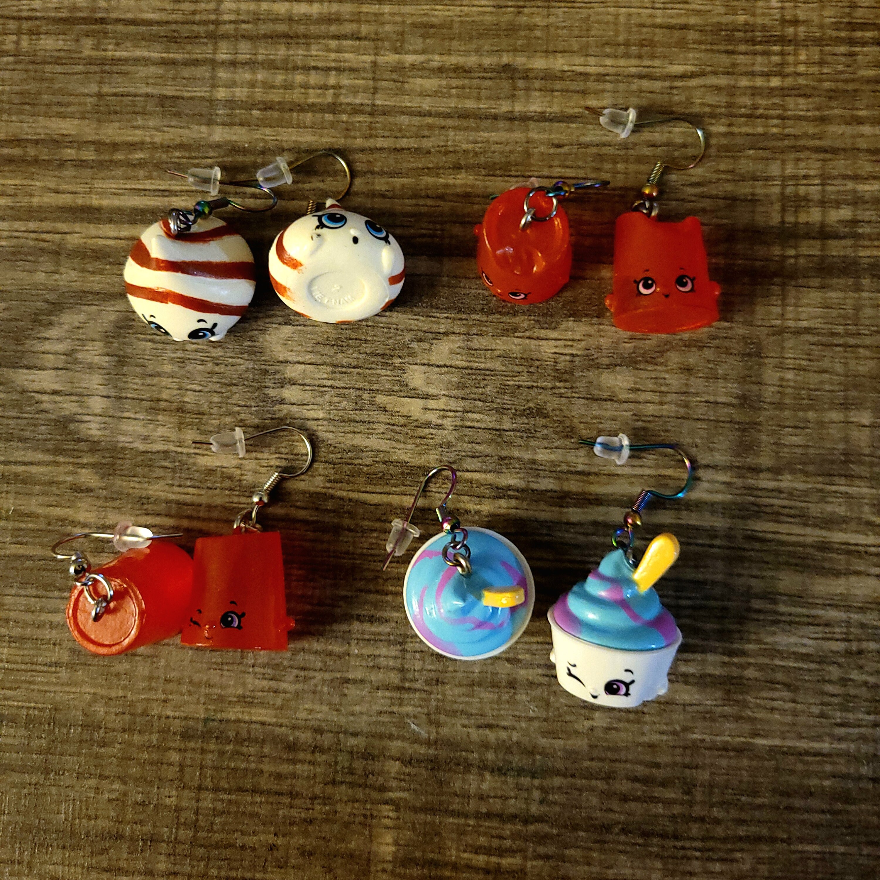 Shopkins Mini Brand Earrings - Etsy