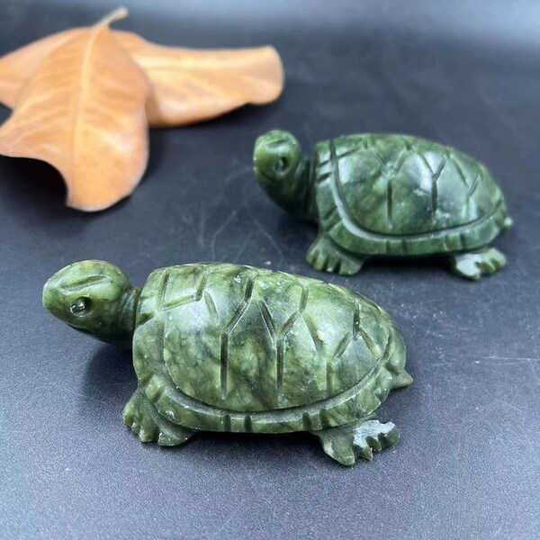 Jade Tortoise - Etsy