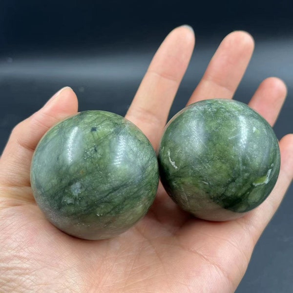 Jade Carved Ball - Etsy