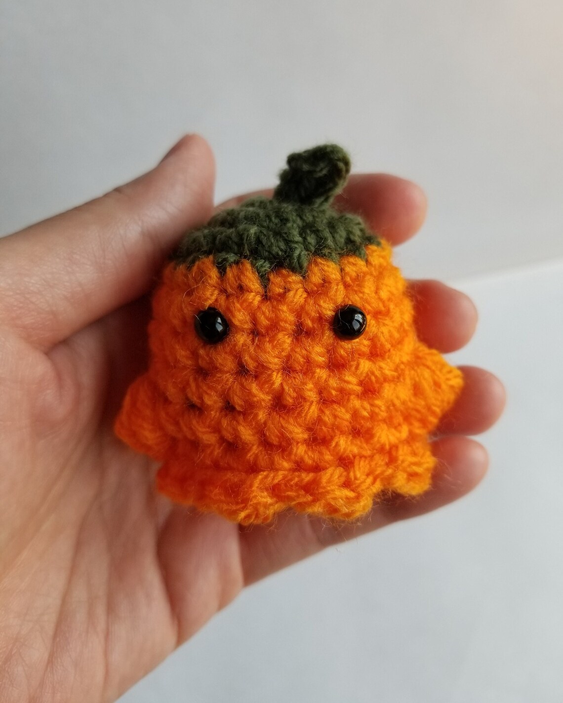 Crochet Ghost Keychain, Spooky Crochet, Mini Boo, Ghost Amigurumi ...