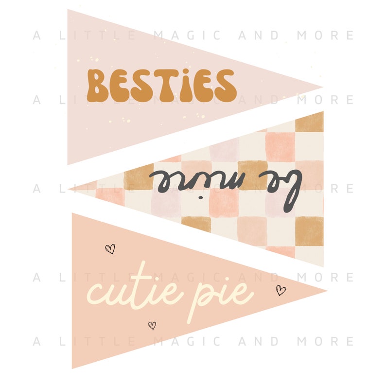 Valentine's Day Printable Pennants | Valentine's Day Pennants - Etsy
