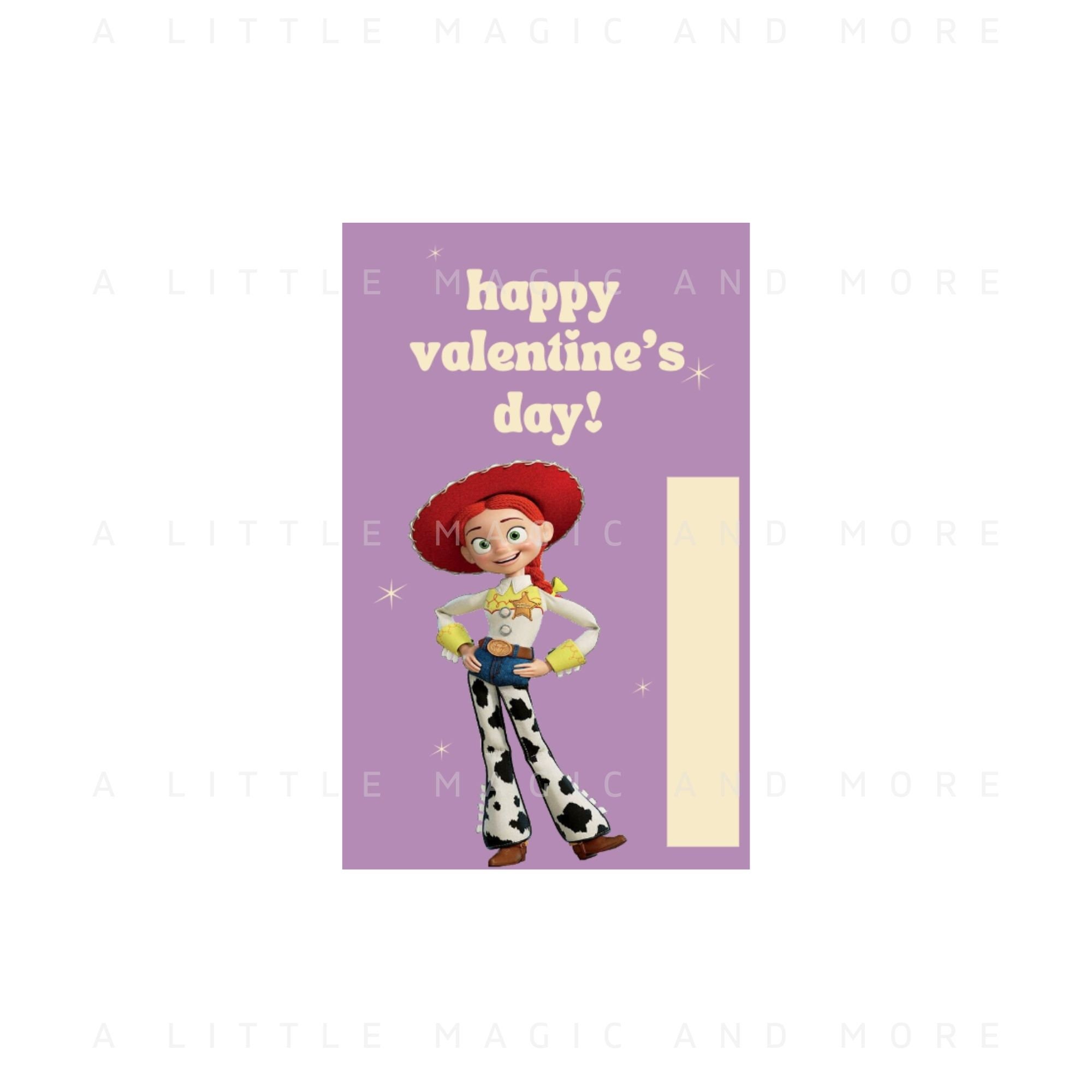 Toy Story Woody Buzz Lightyear Valentine's Day Cards | Retro Toy Story ...