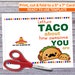 Funny 5x7 Printable Father's Day Greeting Card Puns Dad Lettuce Taco ...