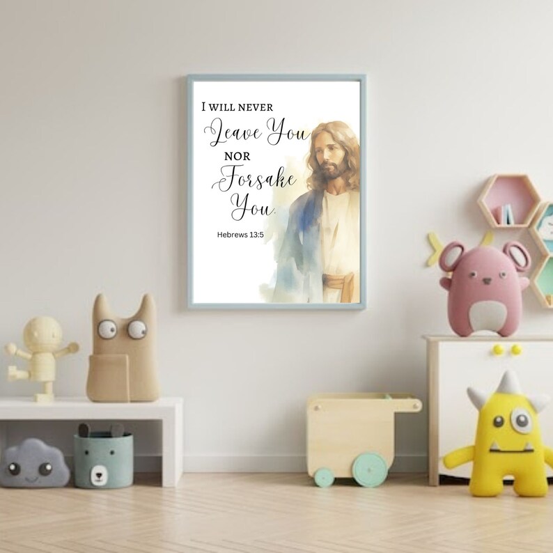 Hebrews 13:5 I Will Never Leave You nor Forsake You Bible Verse ...