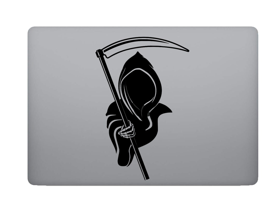Faceless Grim Reaper Vinyl Decal Sticker - Free Delivery! - Etsy