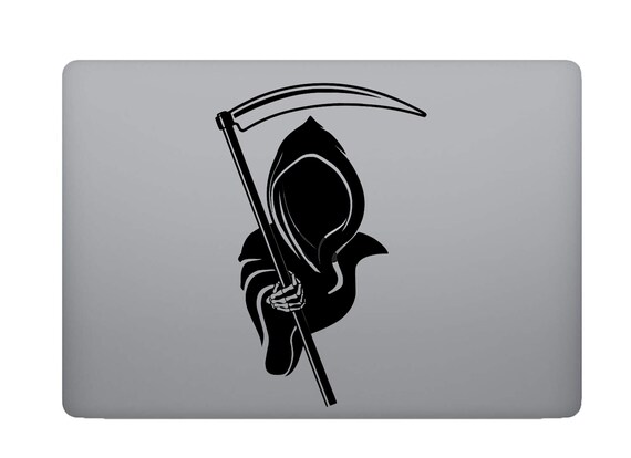 Faceless Grim Reaper Vinyl Decal Sticker Free Delivery - Etsy