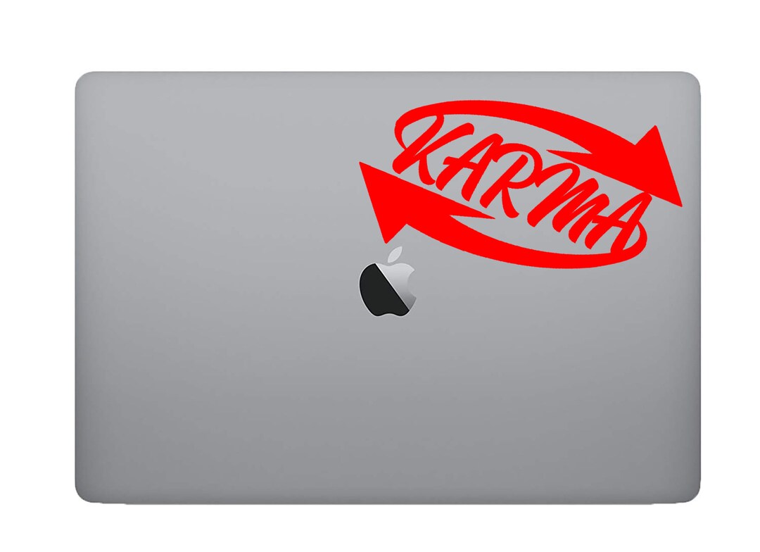 Karma - Vinyl Decal Sticker - Free Delivery! - Etsy
