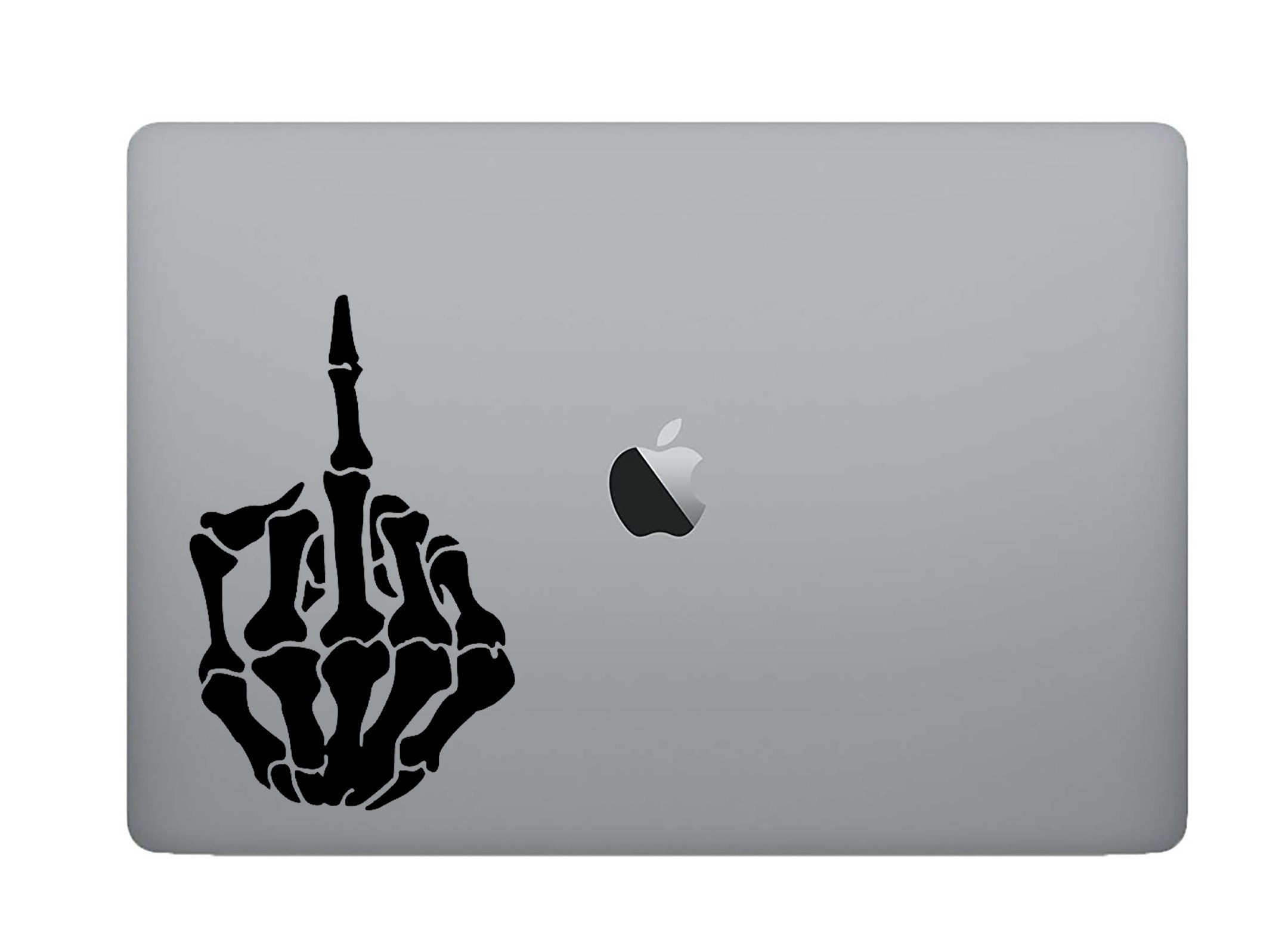Skeleton Middle Finger Vinyl Decal Sticker Free Delivery - Etsy