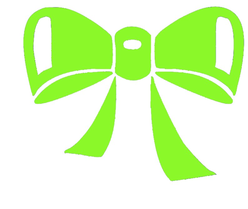 Bow Decal - One Vinyl Decal Sticker - Free Delivery! - Etsy