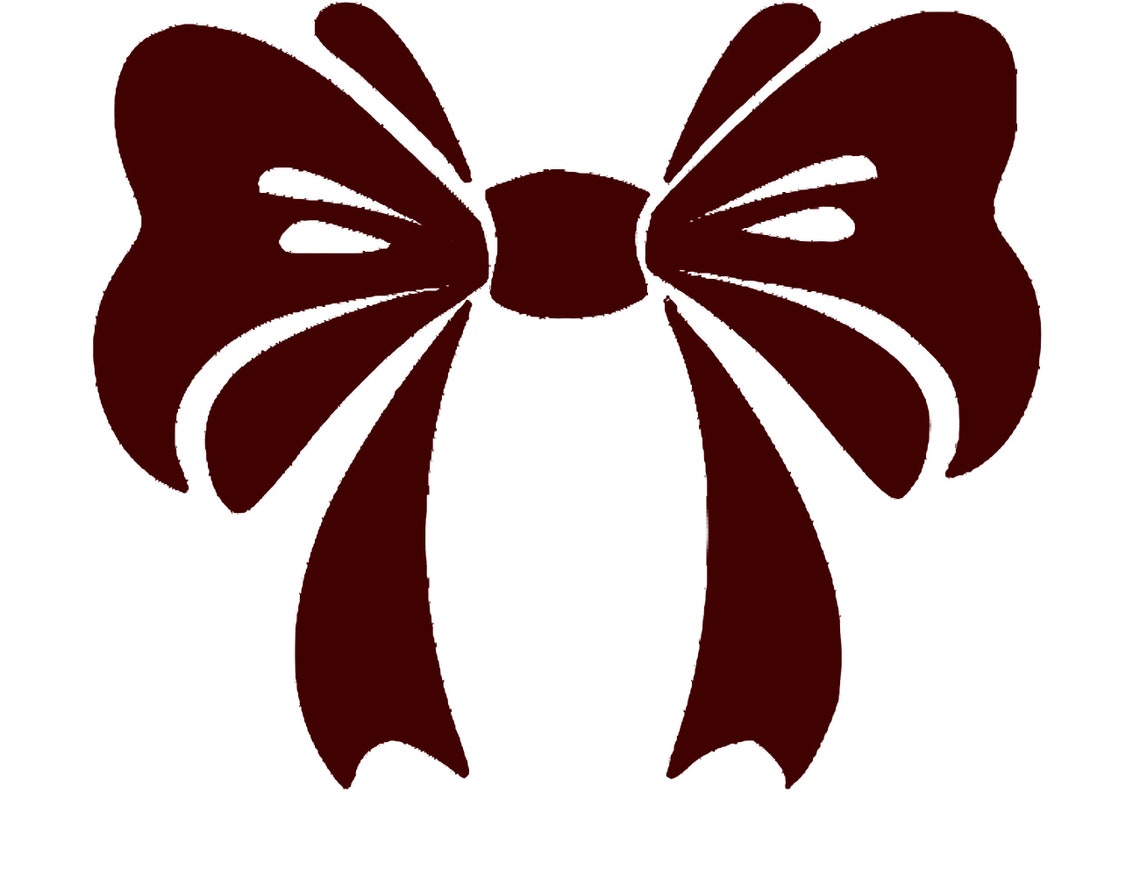 Bow Decal - One Vinyl Decal Sticker - Free Delivery! - Etsy