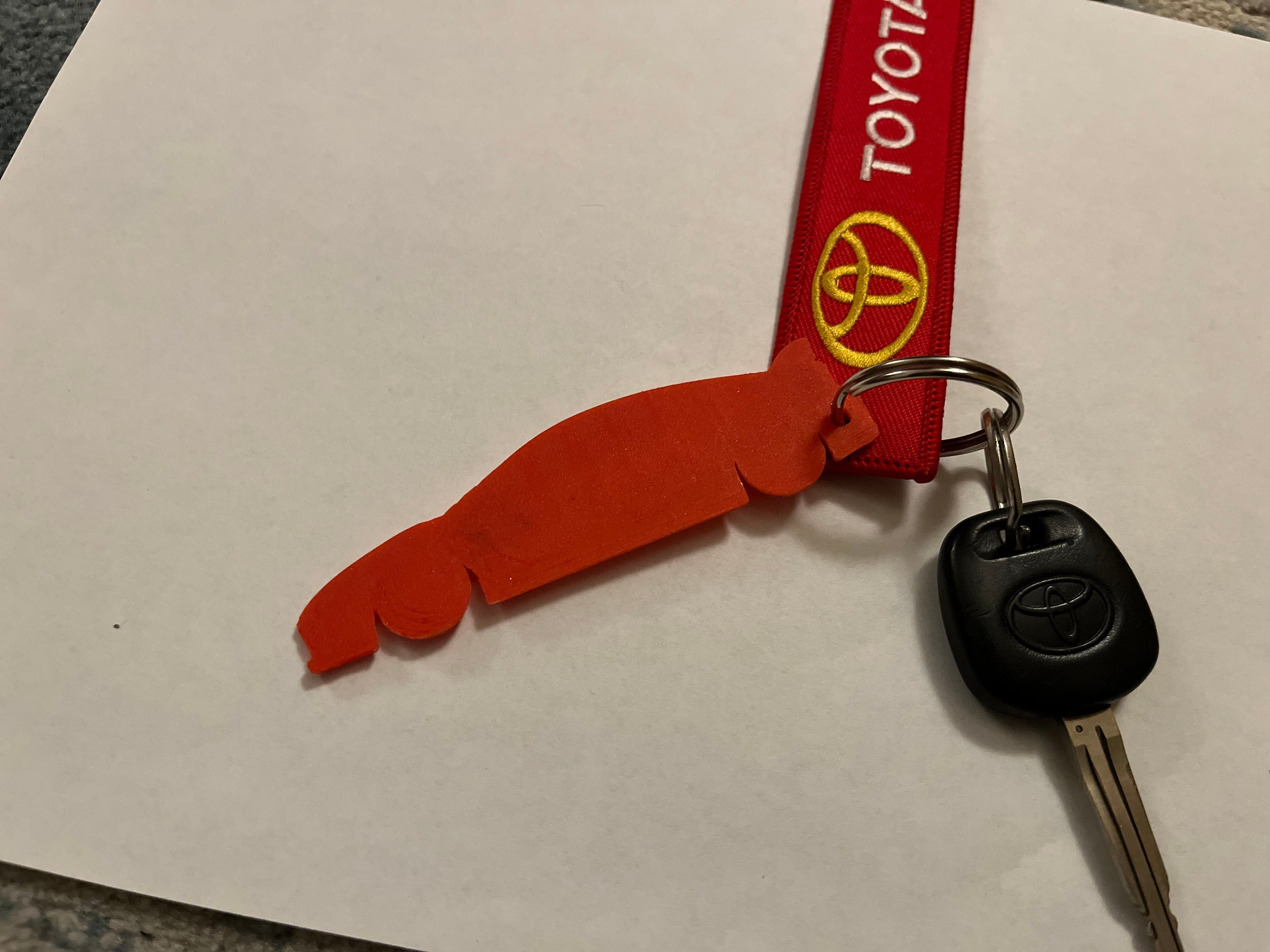 3D Printed 7th Generation Toyota Celica Key Chain Attachment - Etsy