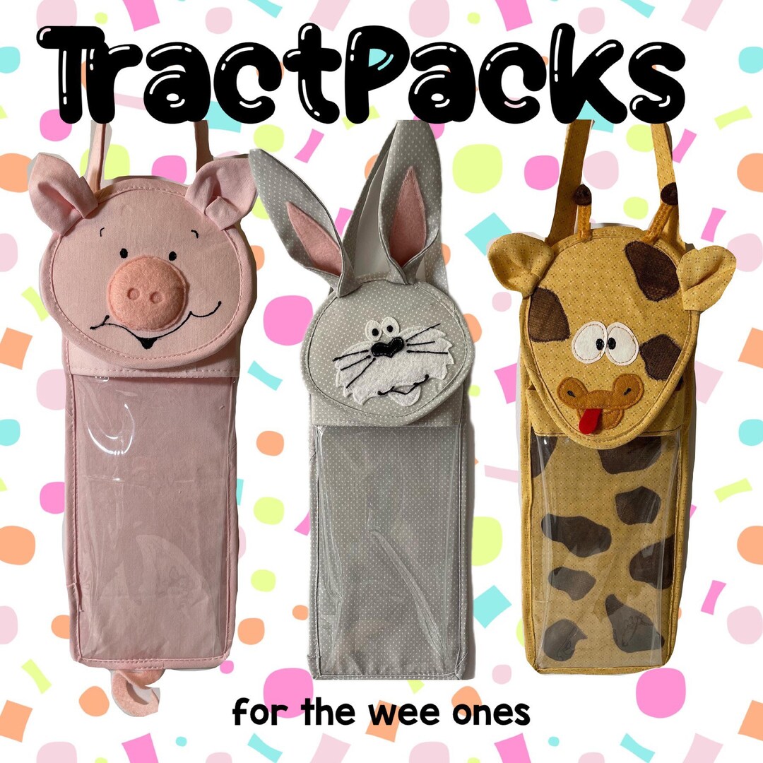 Tractpack-kids Tract Holder With Hand Strap - Etsy