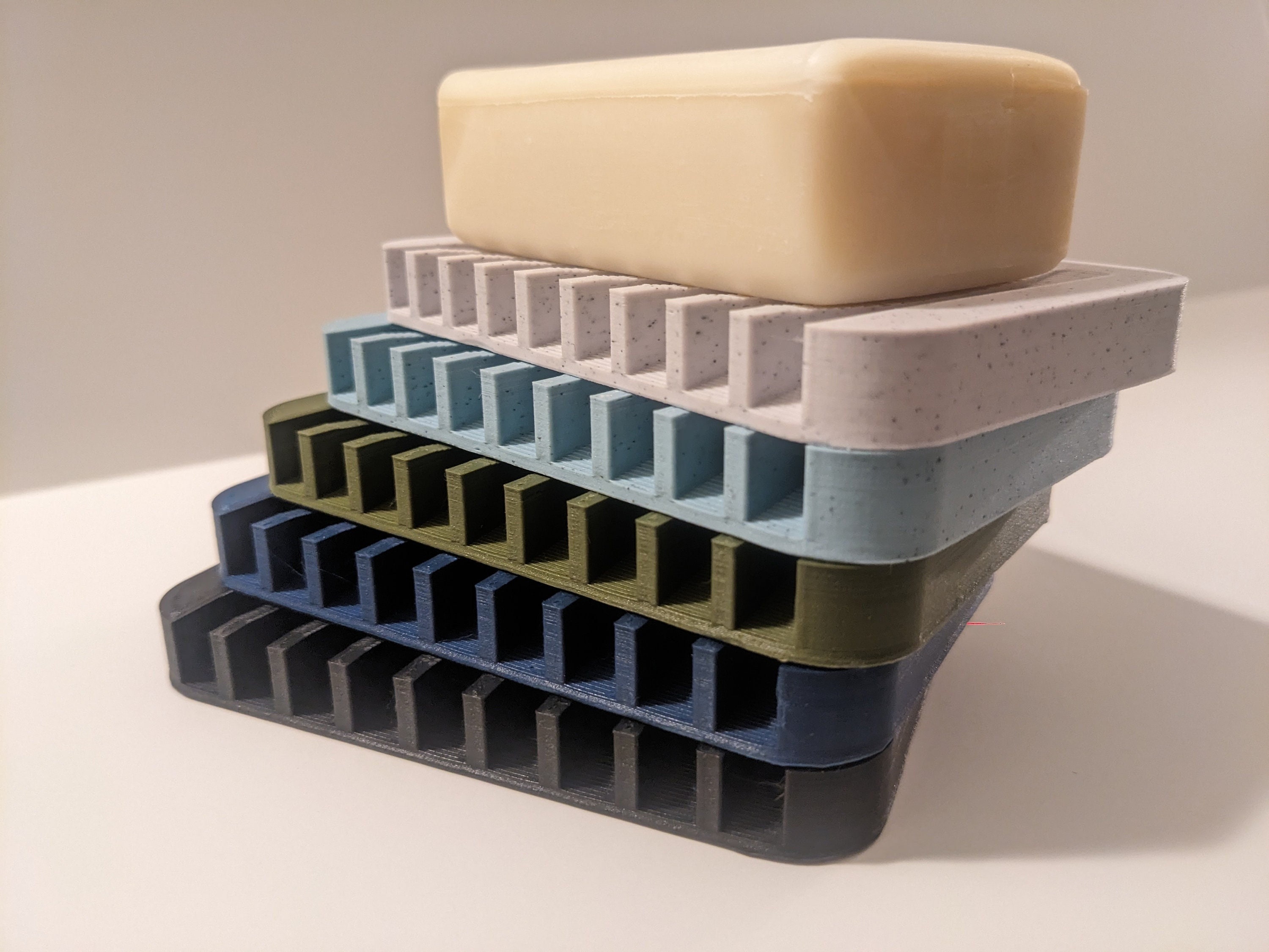 3D Printed Soap Dish Multiple Colors - Etsy
