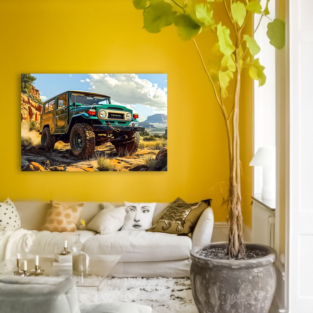 1984 off Road FJ Cruiser - Canvas Art - Ready to Hang - Etsy