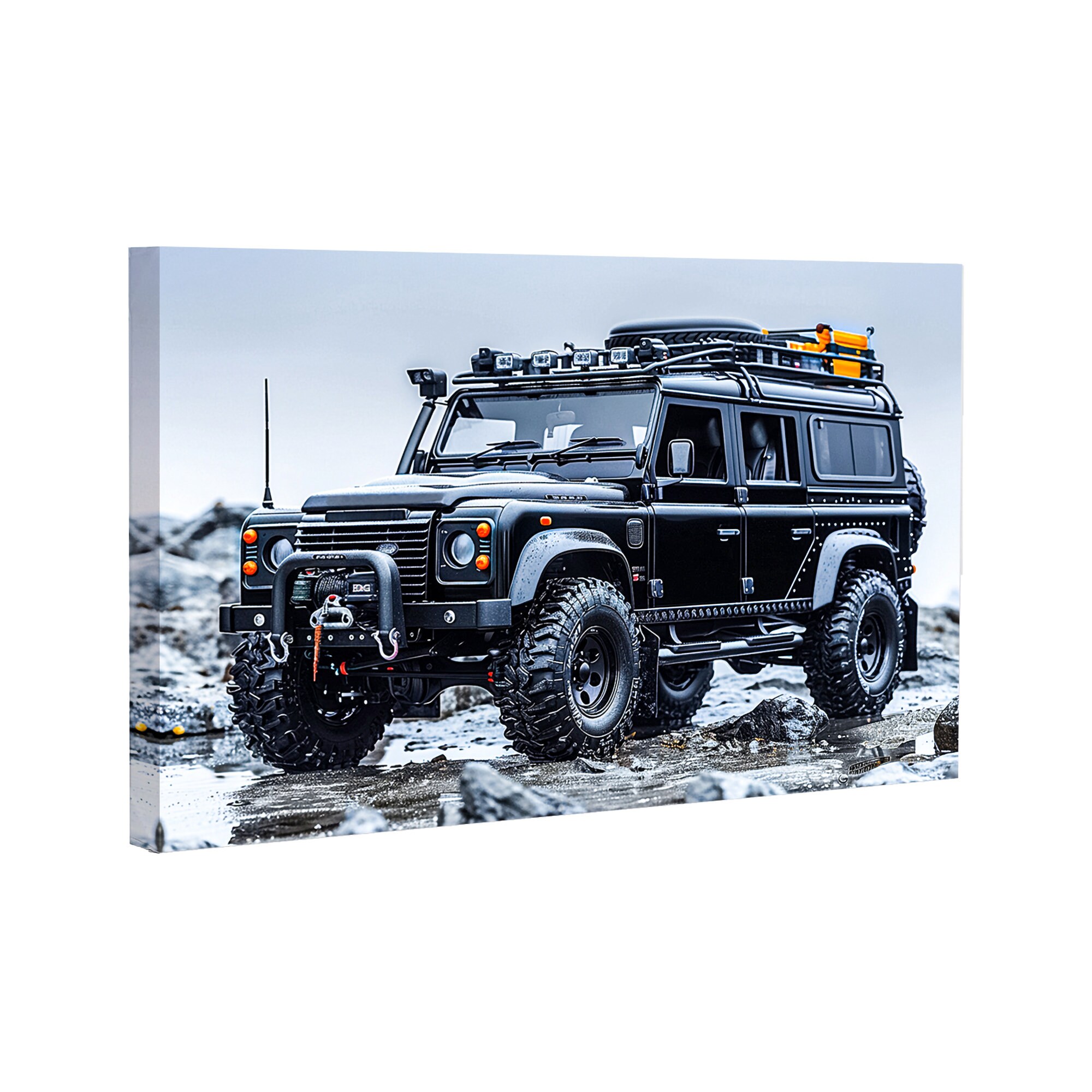 1983 Land Rover Defender 110 - Canvas Art - Ready to Hang - Etsy