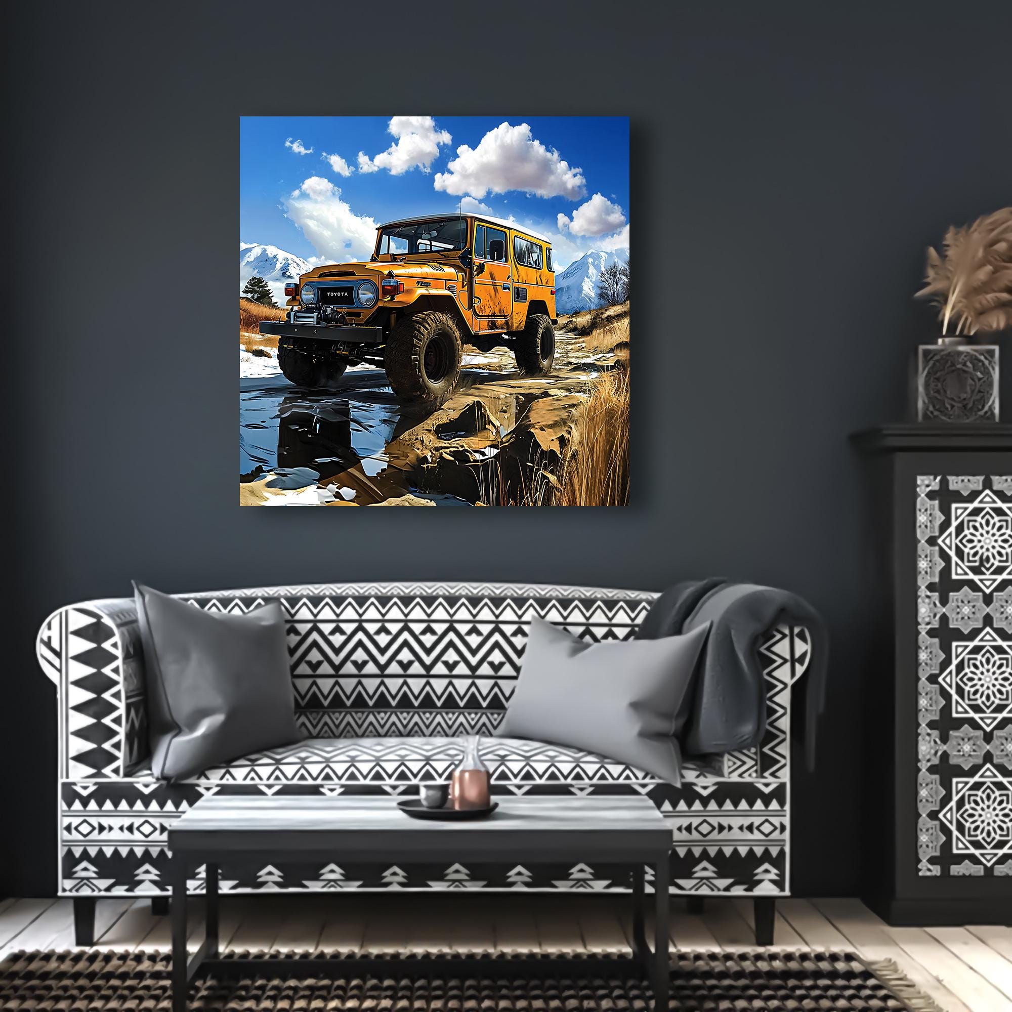 1984 Yellow Toyota FJ Cruiser - Etsy