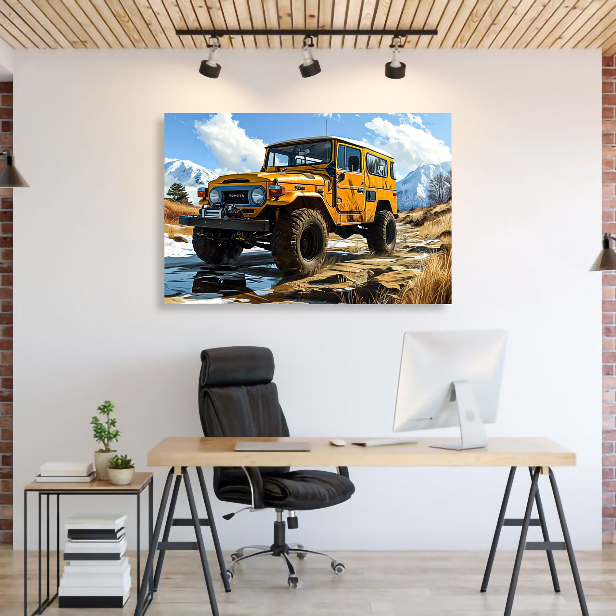 1984 Toyota FJ Cruiser - Canvas Art - Ready to Hang - Etsy
