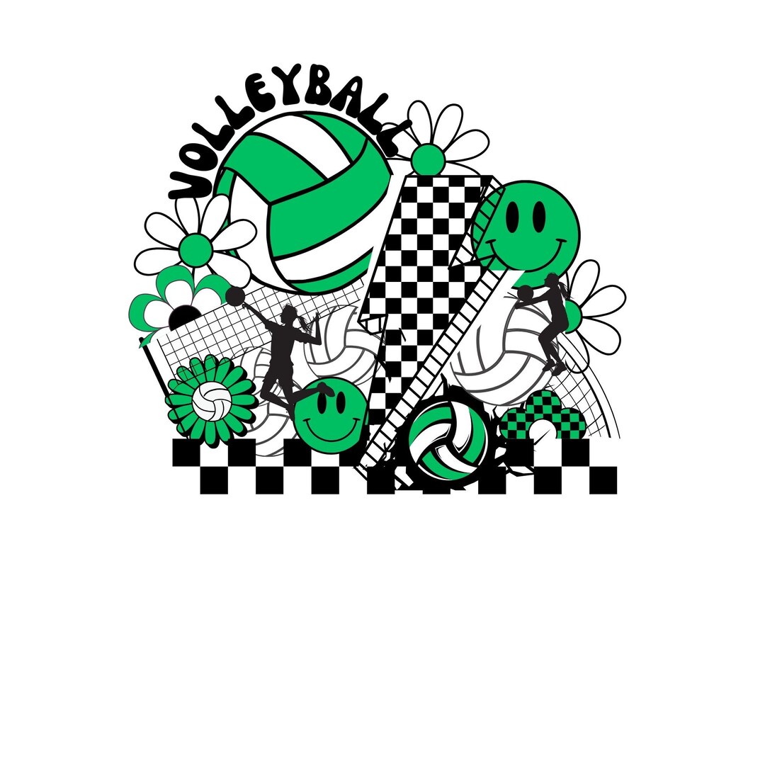Volleyball for Sublimation, DTF, Clipart, and More - Etsy