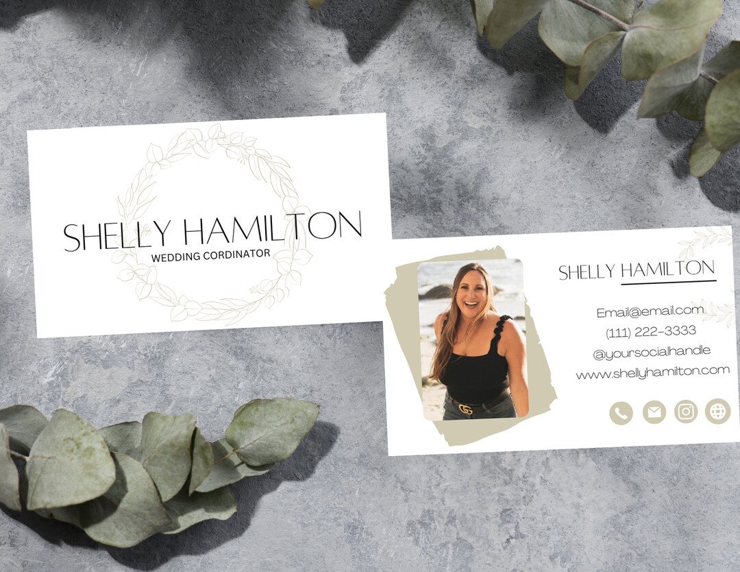 Wedding Coordinator Business Card - Etsy