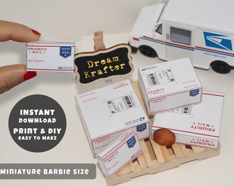 Usps Box Template - Etsy