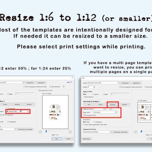 Miniature Coloring Set - Box & Book With Real Pages (1:6, 12 ...