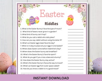 Easter True or False Game, Printable Easter Family Game, Easter Kids ...