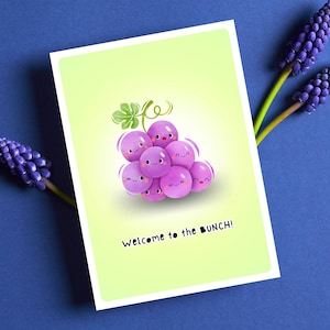 Welcome to the Bunch Card New Employee Welcome Gift Adoption Day Card ...