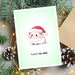 Fleece Navidad Christmas Card Holiday Greeting Host Gift Long Distance ...