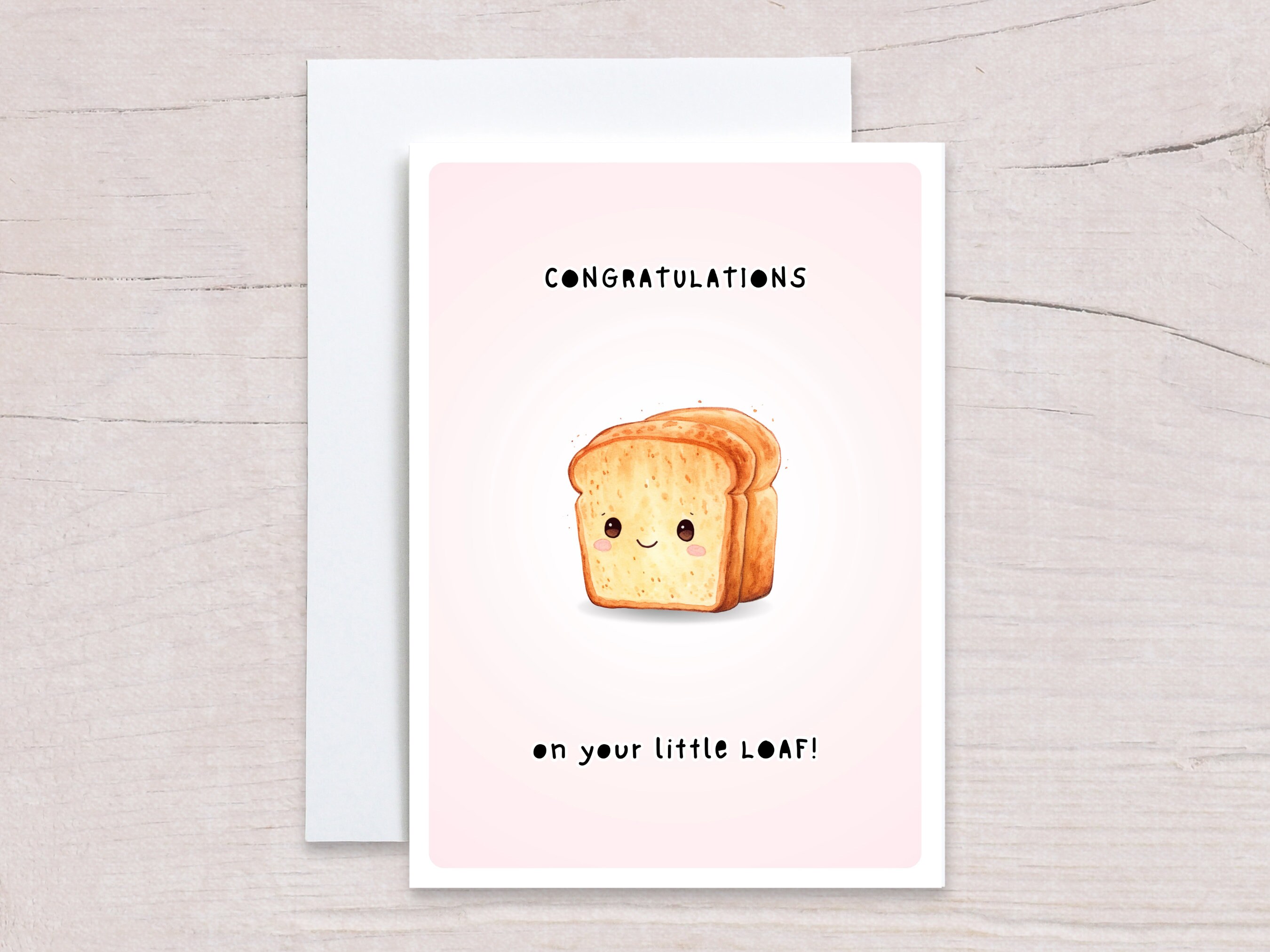 Welcome Baby Card Girl Pink Congratulations on Your Little - Etsy