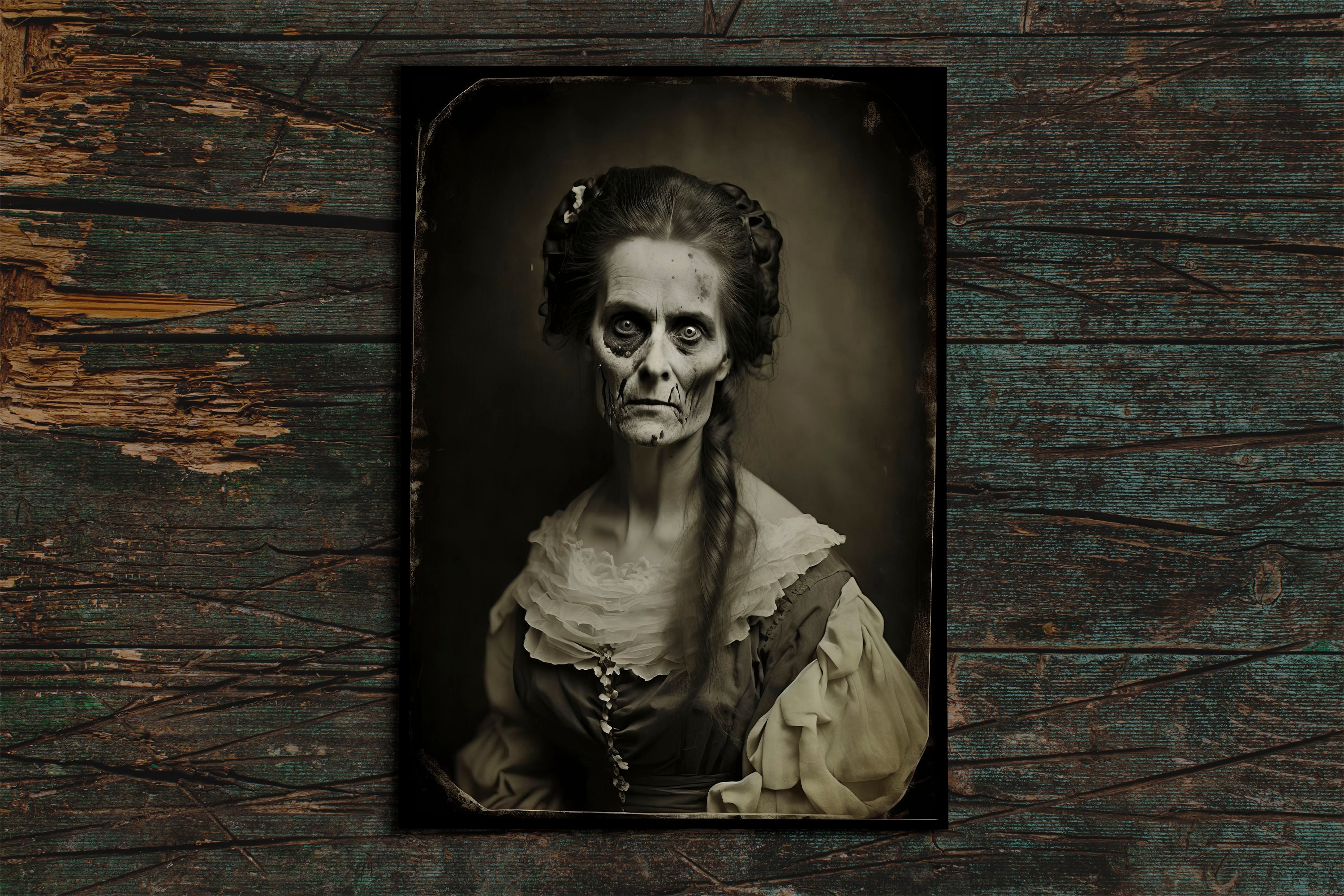 Scary Ghost Poster Art | the Haunting of Victoria Blackwell - Etsy