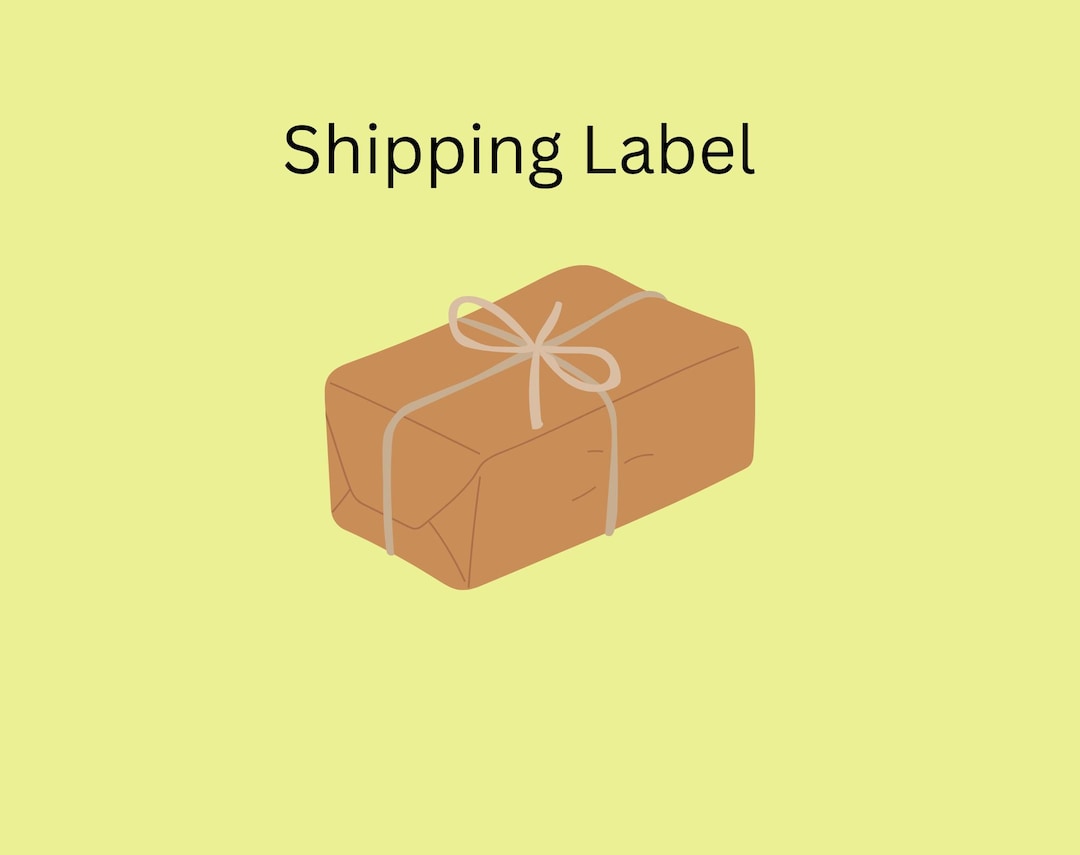 Shipping Label - Etsy