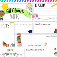 Back to School Get to Know Me Activity and Peer Interviews (digital ...