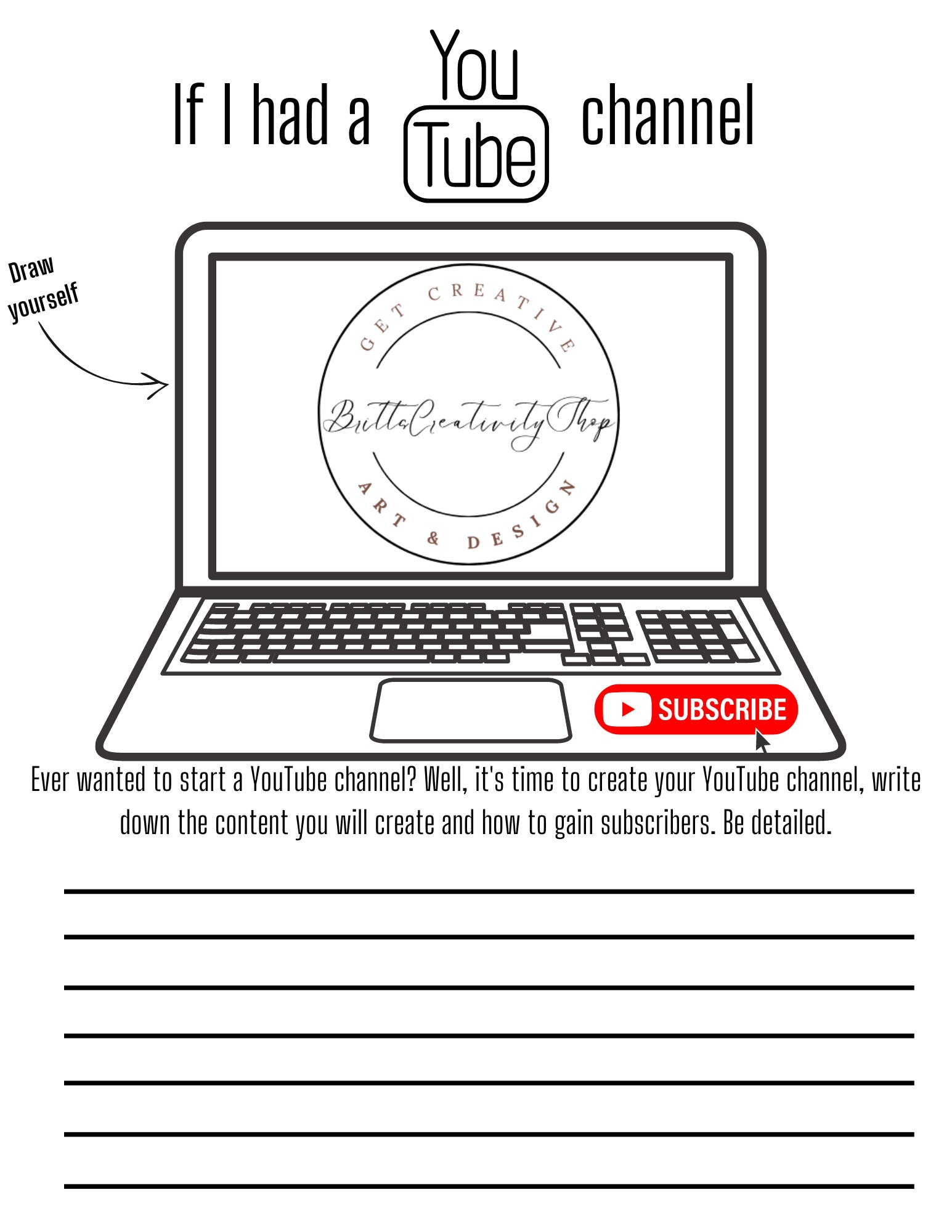 CAREER DAY Sheet, Printable Activity, Writing Prompt for Kids ...