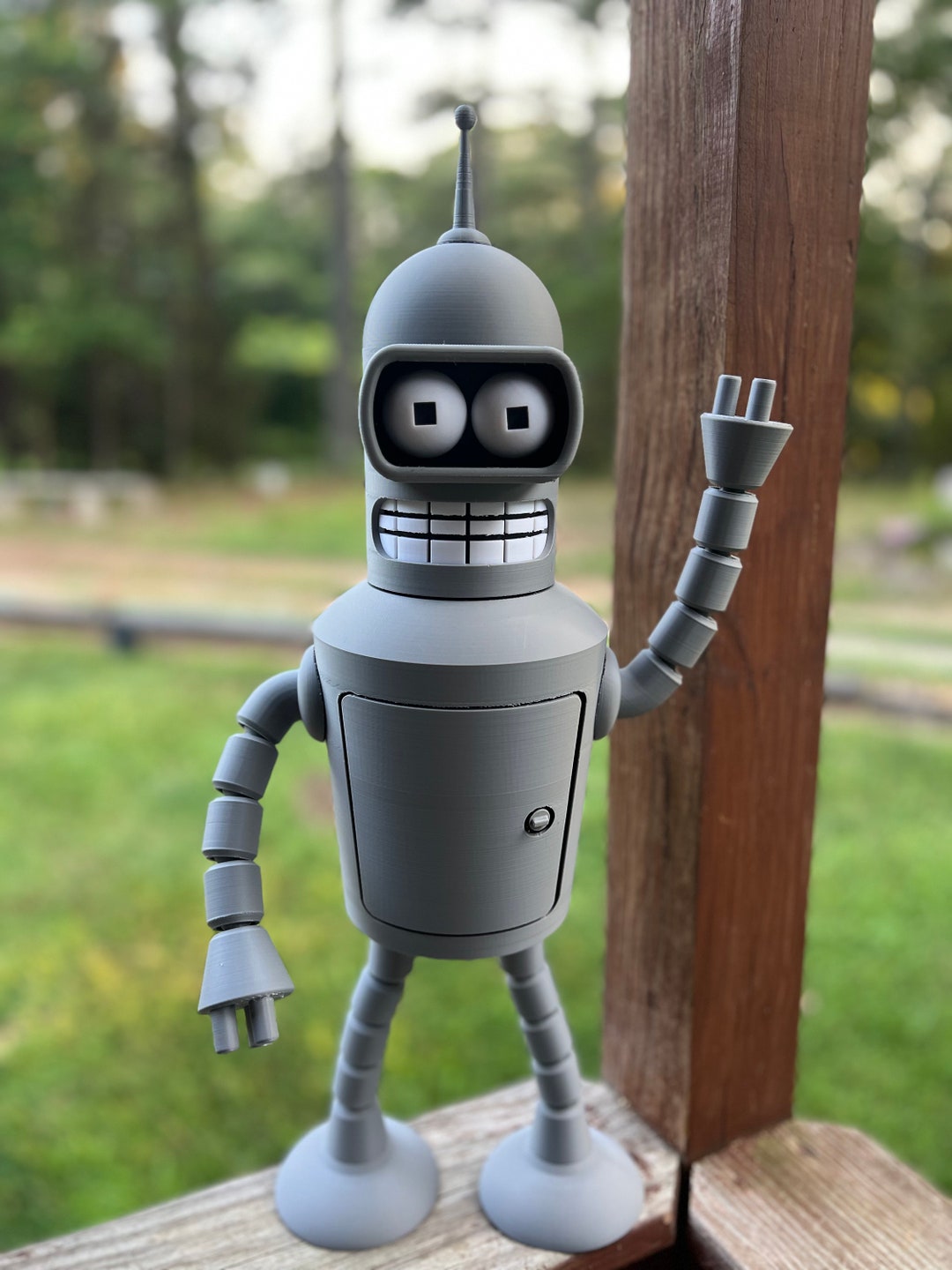 Articulated Bender From Futurama-3d Printed Bender Collectible (almost ...