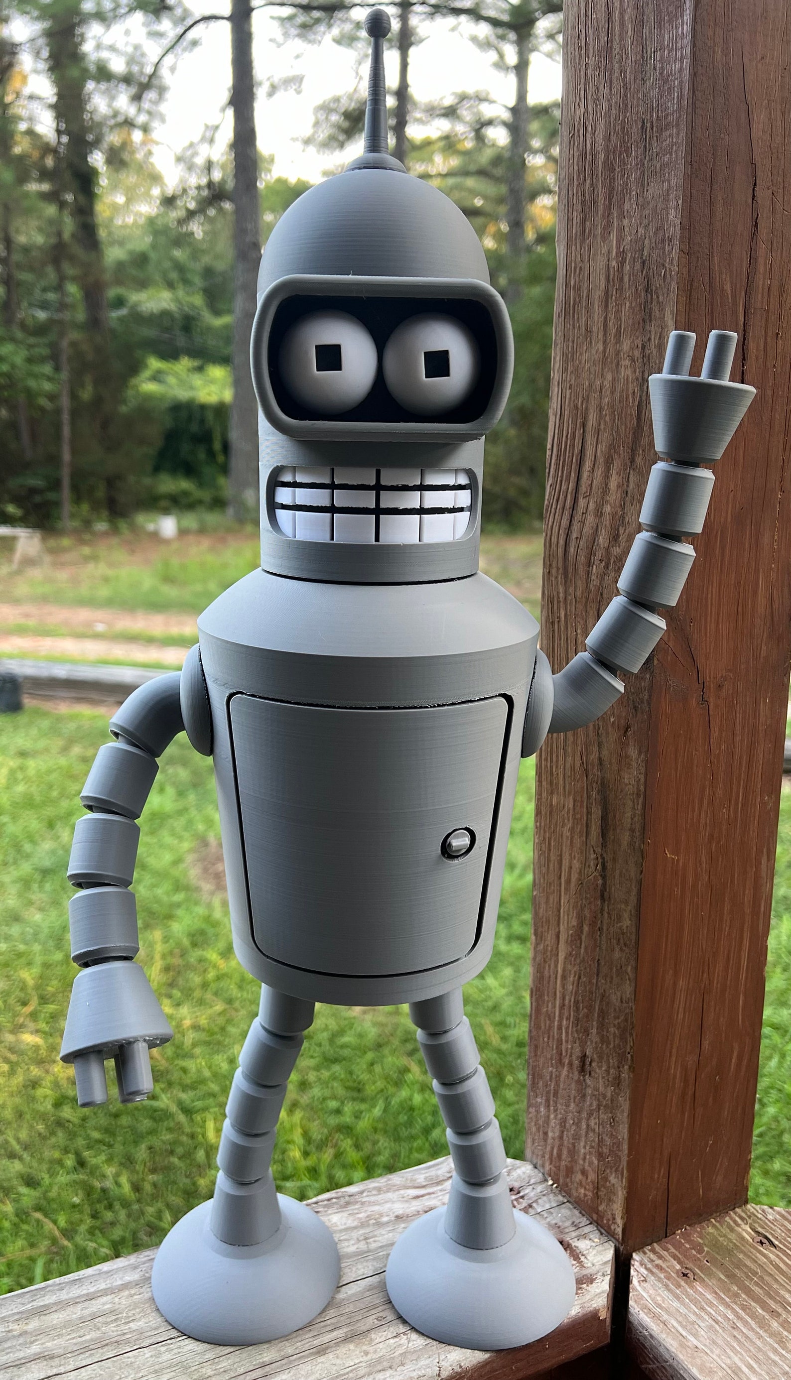 Articulated Bender From Futurama-3d Printed Bender Collectible (almost ...
