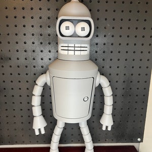 Articulated Bender From Futurama-3d Printed Bender Collectible (almost ...