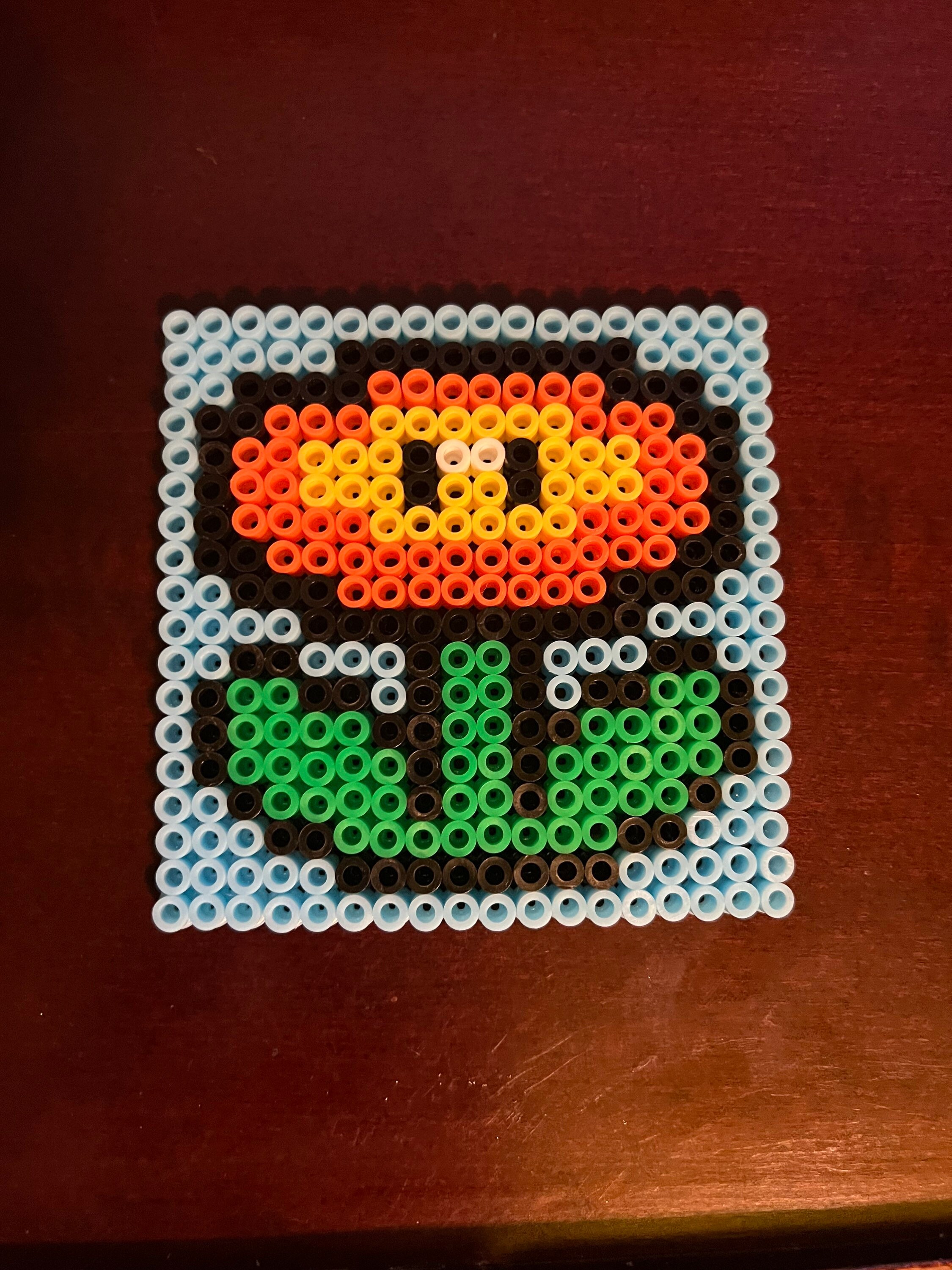 Super Mario Bro Coasters Cool Perler Bead Coasters - Etsy