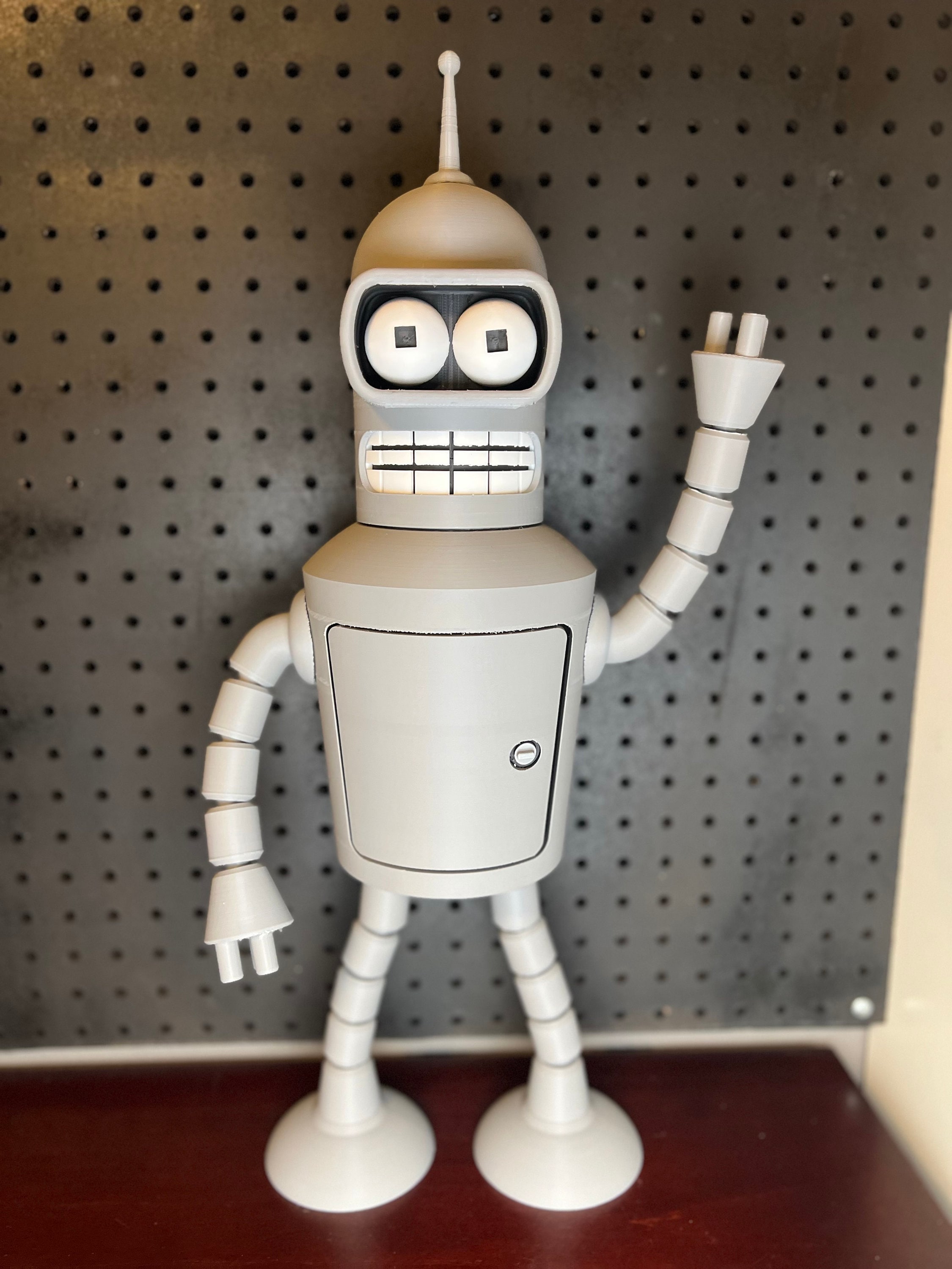 Articulated Bender From Futurama-3d Printed Bender Collectible (almost ...